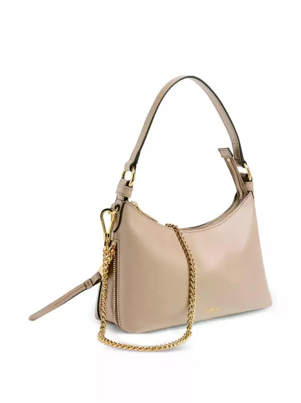 LANCEL Origami Leather Shoulder Bag - Neutrals