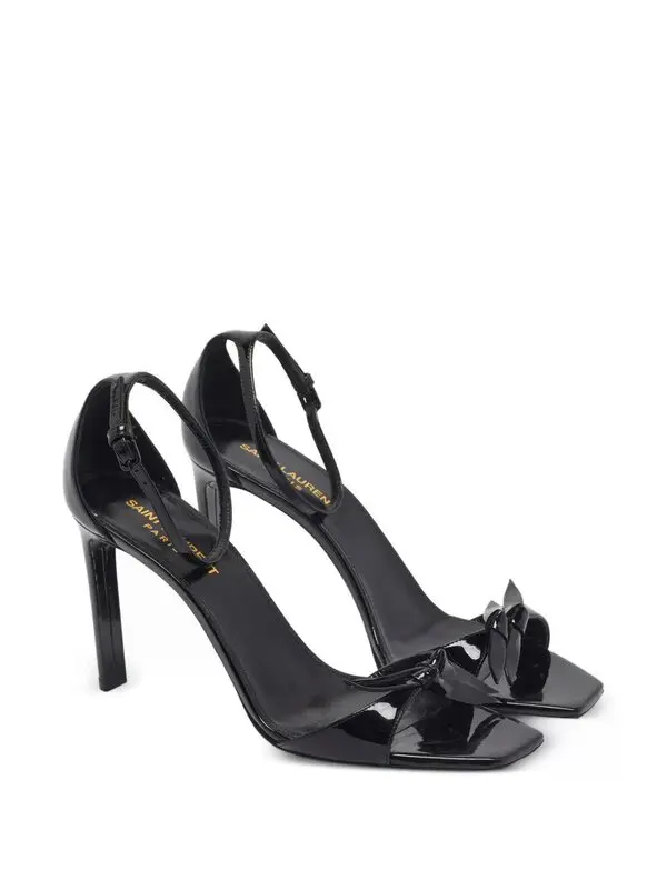 Saint Laurent Bea 90 Ankle Strap Heeled Sandals