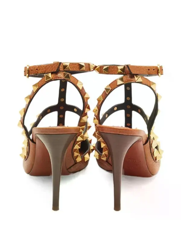 Valentino Garavani Rockstud Ankle Strap Pumps