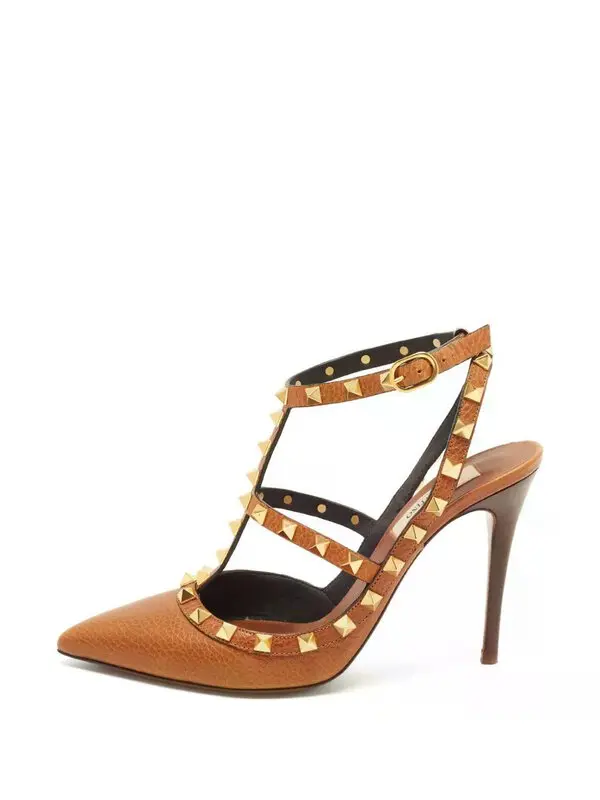 Valentino Garavani Rockstud Ankle Strap Pumps
