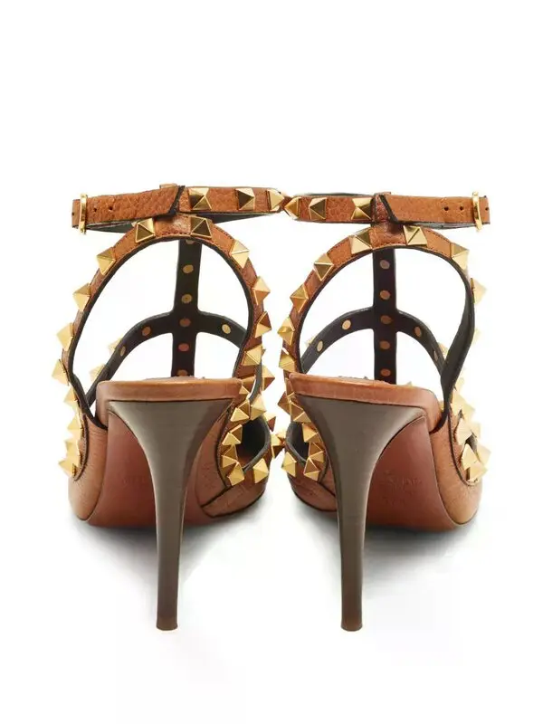 Valentino Garavani Rockstud Ankle Strap Pumps