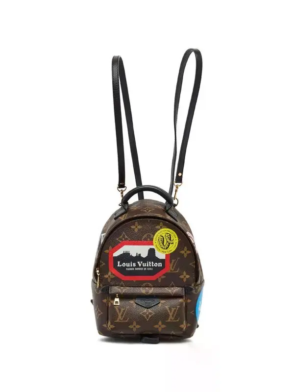 LOUIS VUITTON Mini Palm Springs World Tour Backpack - Brown
