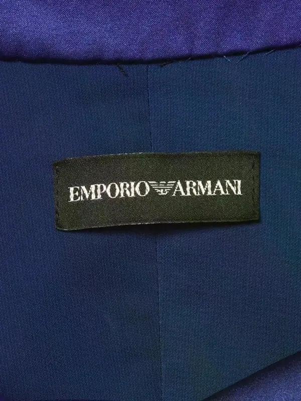 Emporio Armani Draped Sleeveless Top