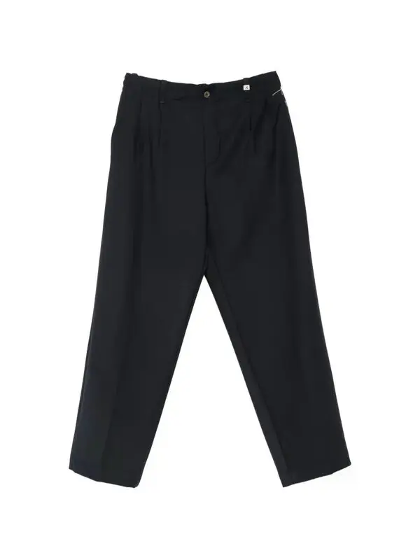 MYTHS Pleated-front Wide-leg Trousers
