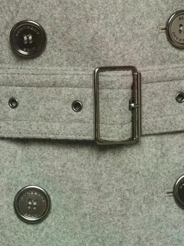 Burberry Double-breasted Belted Coat
