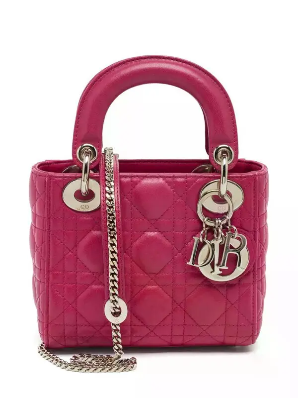 Dior Lady Tote Bag - Pink