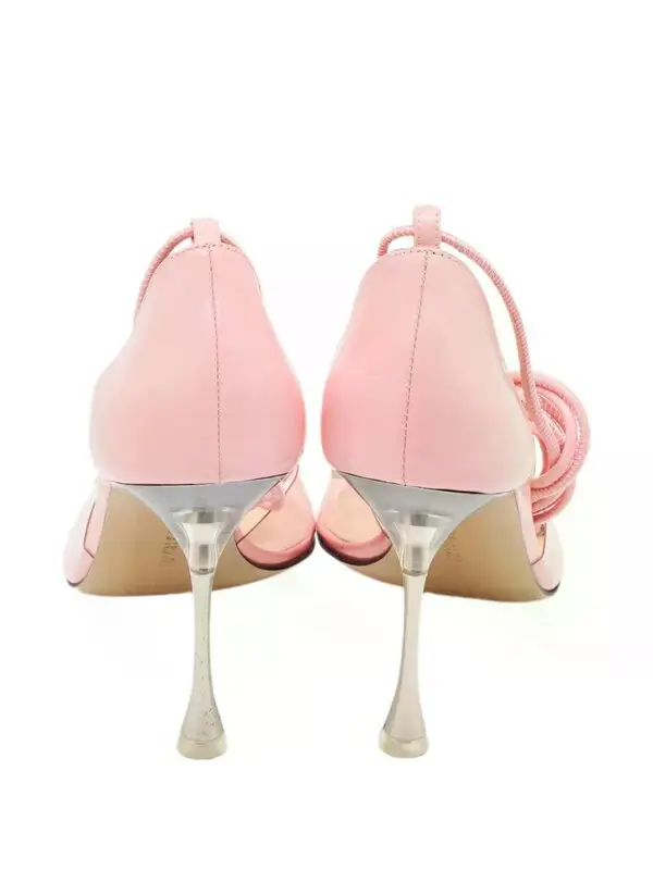 Mach & Mach Crystal Embellished Bow Pumps