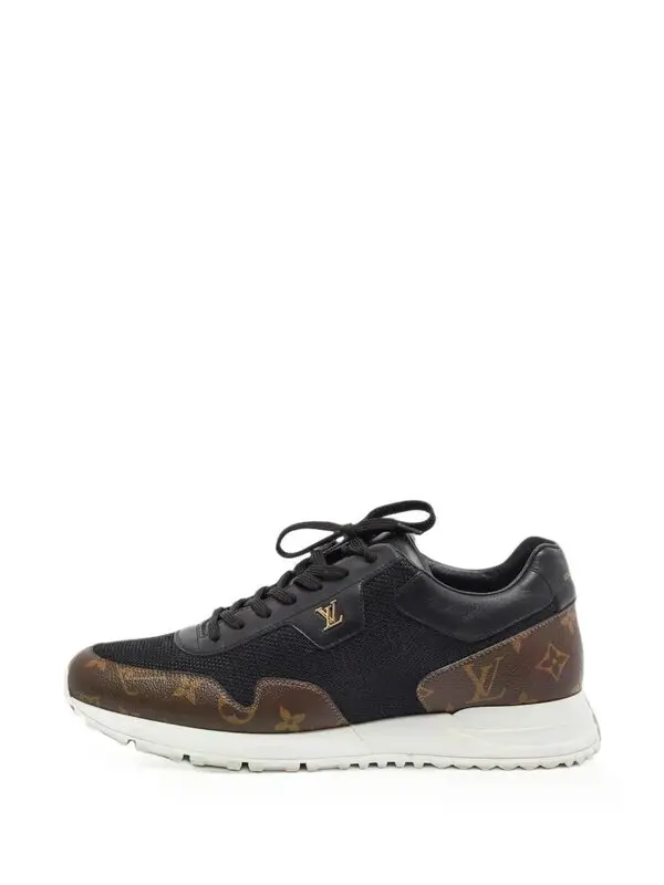 LOUIS VUITTON Run Away Monogram Canvas Low-top Sneakers