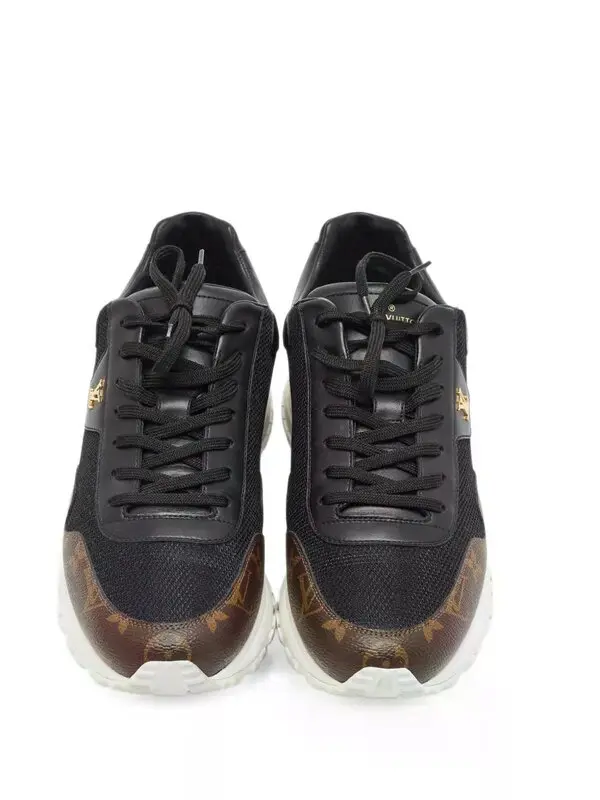 LOUIS VUITTON Run Away Monogram Canvas Low-top Sneakers