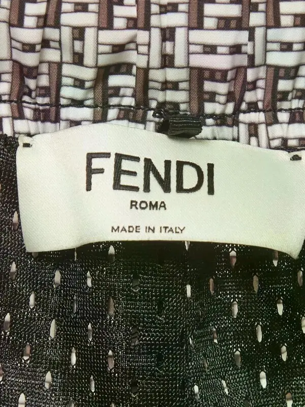 Fendi Ff Monogram Track Pants