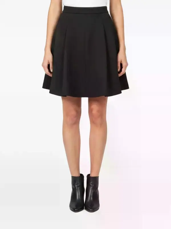 Alaïa Textured Flared Mini Skirt