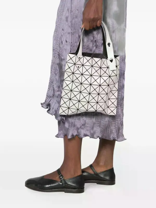 Issey Miyake Geometric Tote Bag - White