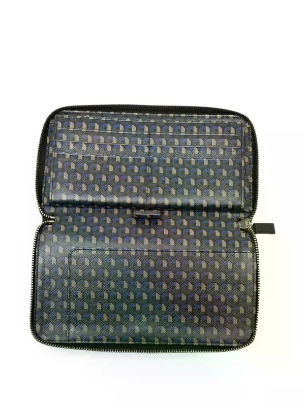 Prada 2010-2026 Saffiano Zip Around Wallet Long Wallets