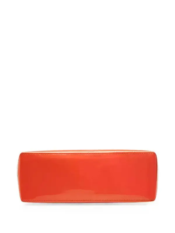 LOUIS VUITTON Monogram Vernis Wilshire Pm Handbag - Orange
