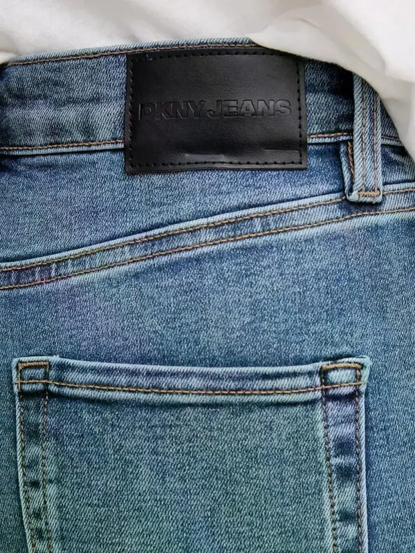 Dkny High-waist Flared Jeans