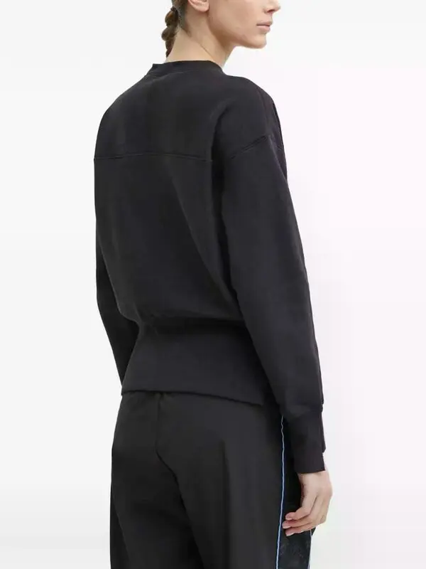 Champion V-neck Sweatshirt With Logo Patch