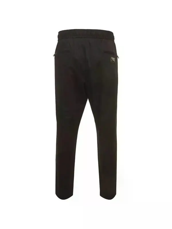 Dolce & Gabbana Logo Plaque Drawstring Trousers