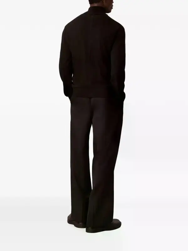 Calvin Klein Zip-up High-neck Cardigan