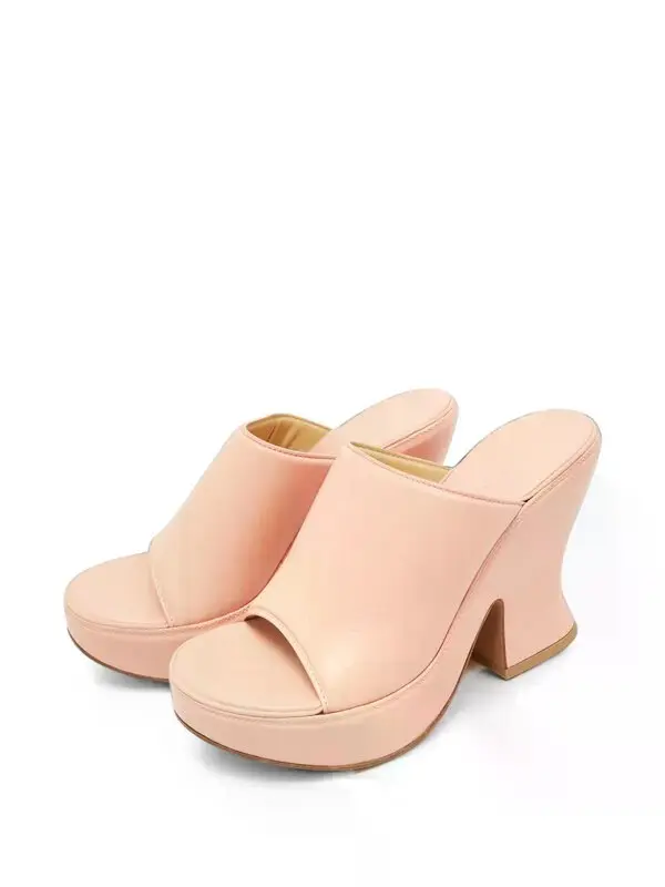 Bottega Veneta Lagoon Bubble Platform Sandals
