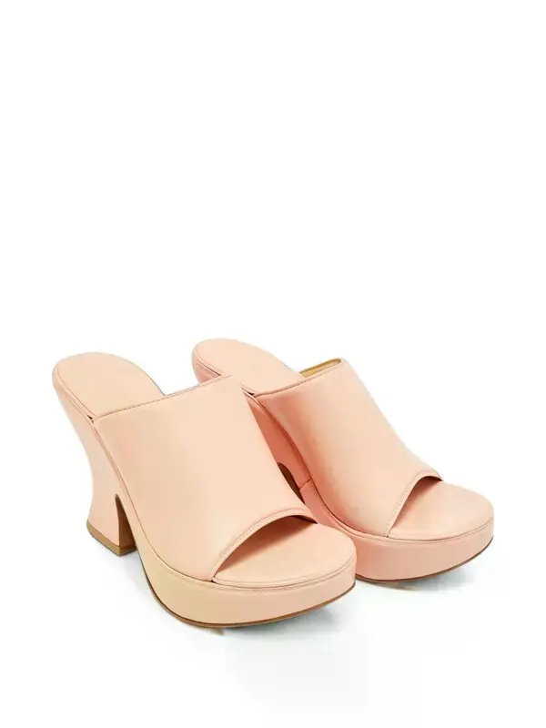 Bottega Veneta Lagoon Bubble Platform Sandals