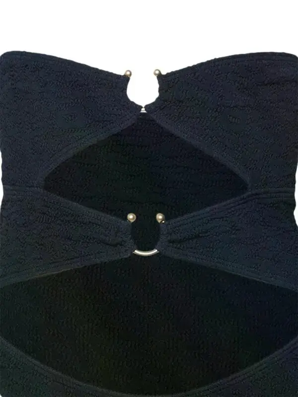 Bond Eye Lark Cut-out Swimsuit - Black