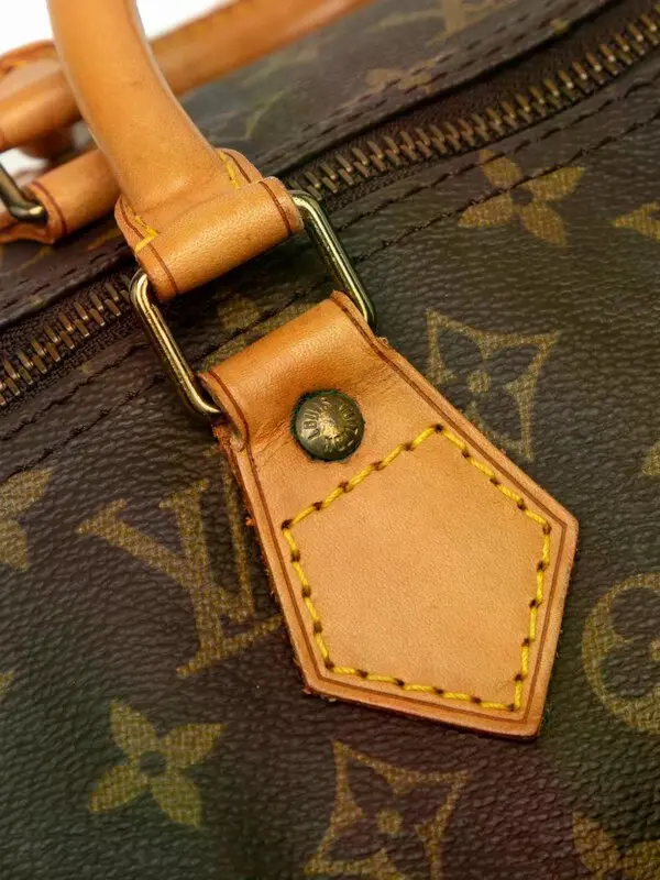 LOUIS VUITTON Monogram Speedy 40 Boston Bag - Brown