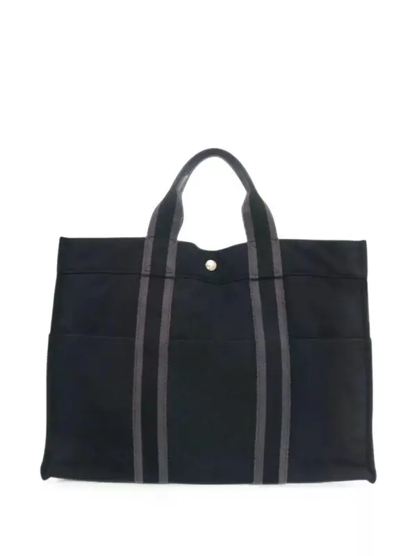 Hermès Canvas Fourre Tout Mm Tote Bag