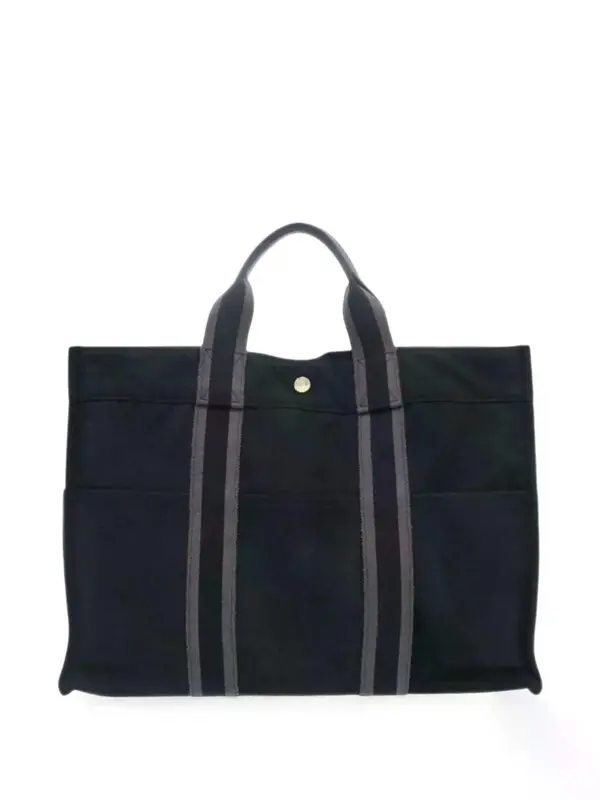 Hermès Canvas Fourre Tout Mm Tote Bag