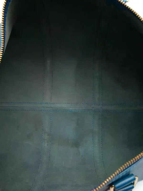 LOUIS VUITTON Epi Keepall 45 Travel Bag - Blue