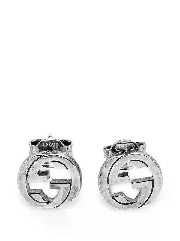 Gucci Interlocking G Stud Earrings