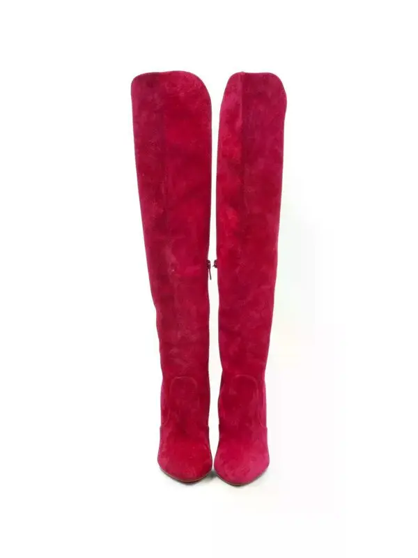 CHRISTIAN LOUBOUTIN Eleonor Pointed-toe Knee-length Boots