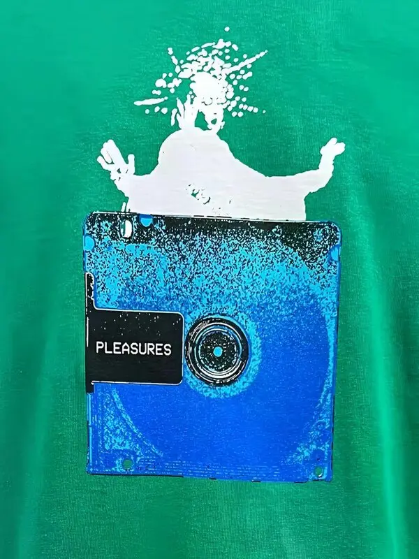 PLEASURES Opera Graphic-print T-shirt - Green
