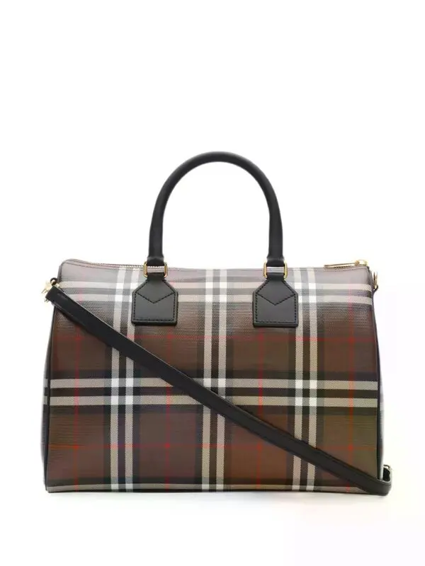 Burberry Medium Check Bowling Bag