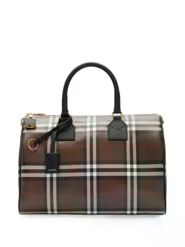 Burberry Medium Check Bowling Bag