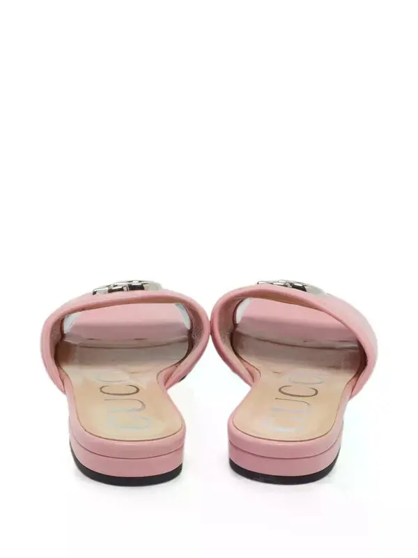 Gucci Gg Marmont Quilted Leather Sandals
