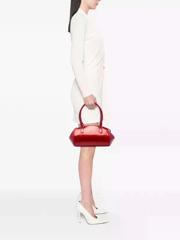LOUIS VUITTON 2010 Monogram Vernis Sherwood Pm Shoulder Bag - Red