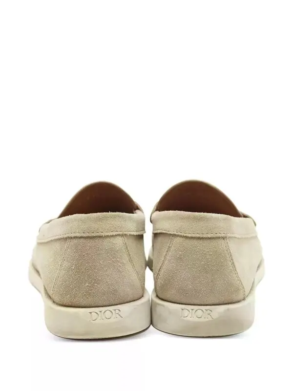 Dior Granville Slip-on Loafers - Neutrals