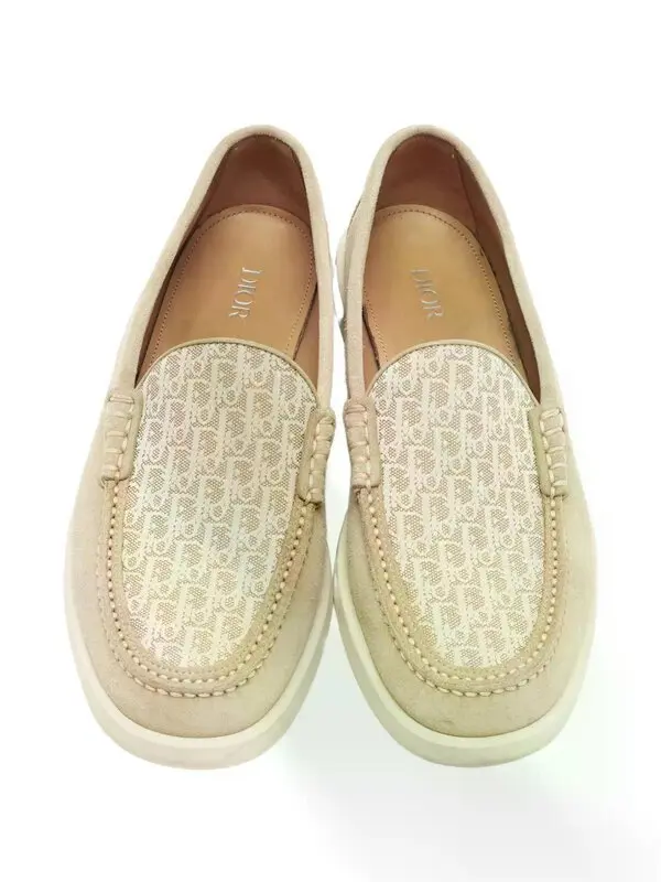 Dior Granville Slip-on Loafers - Neutrals