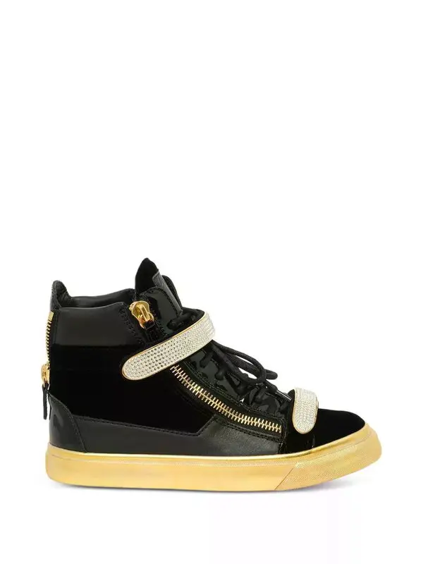 GIUSEPPE ZANOTTI Veronica Crystal-embellished Sneakers