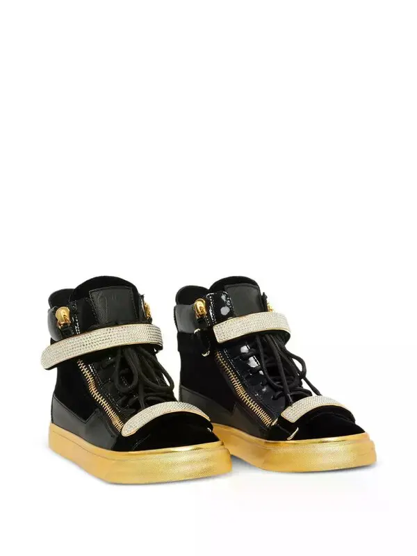 GIUSEPPE ZANOTTI Veronica Crystal-embellished Sneakers