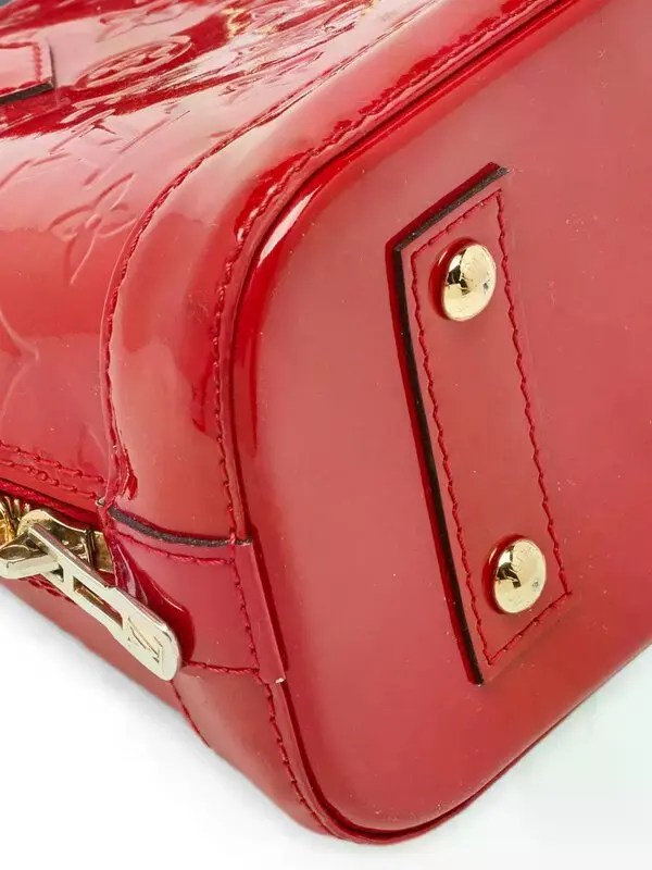 LOUIS VUITTON 2014 Medium Vernis Alma Bb Monogram Handbag