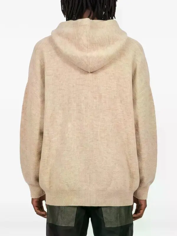 Rick Owens Drawstring-hood Pouch-pocket Hoodie