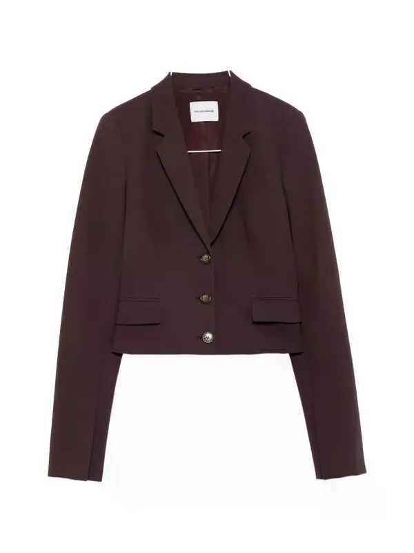 Andamane Zefira Single-breasted Cropped Blazer