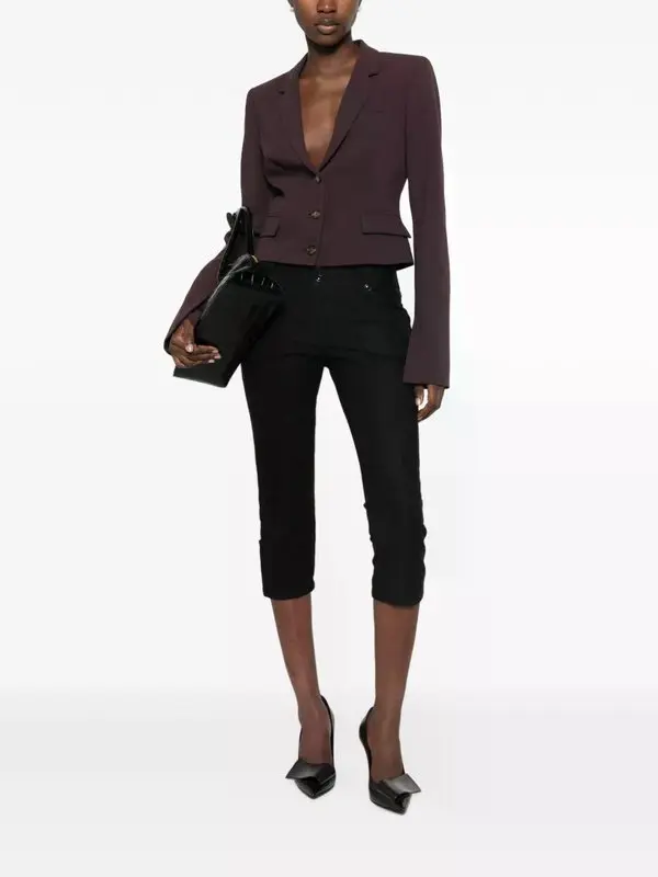 Andamane Zefira Single-breasted Cropped Blazer