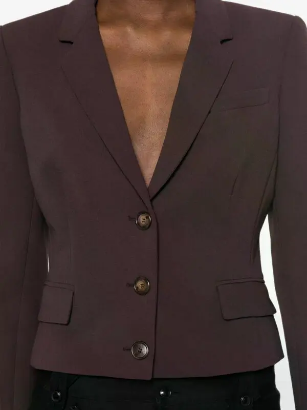 Andamane Zefira Single-breasted Cropped Blazer