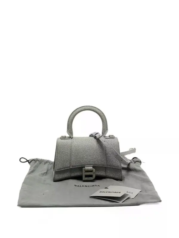 Balenciaga Hourglass Glitter Mini Bag
