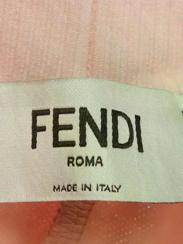 Fendi Cotton Jersey Track Pants