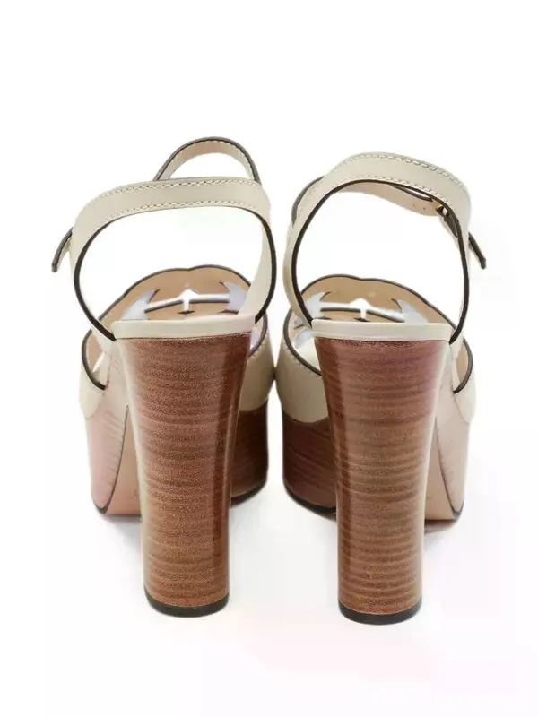 Gucci Interlocking G Platform Sandals
