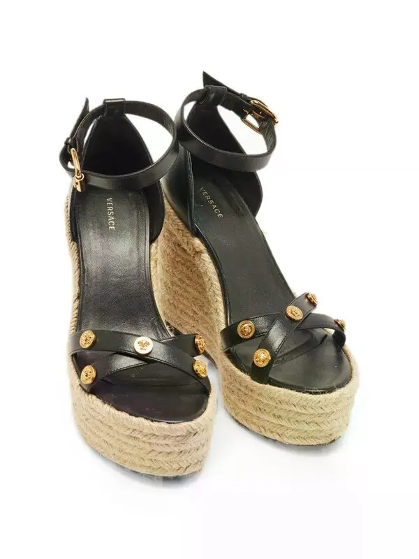 Versace Medusa-plaque Espadrilles