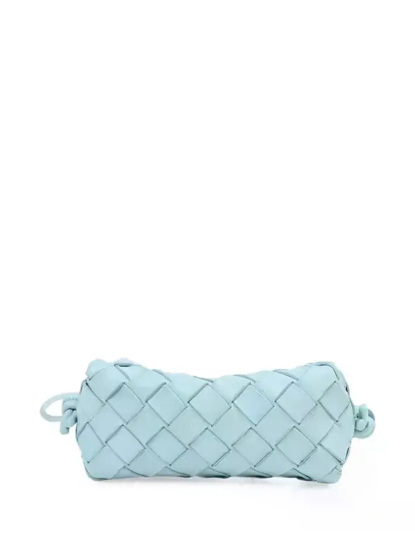 Bottega Veneta 2024 Candy Loop Intrecciato Cross-body Bag - Blue